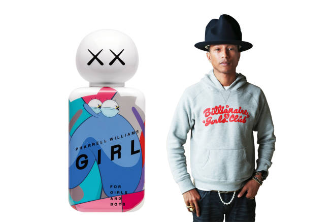 Pharrell Williams lança perfume em parceria com Comme des Garçons ...