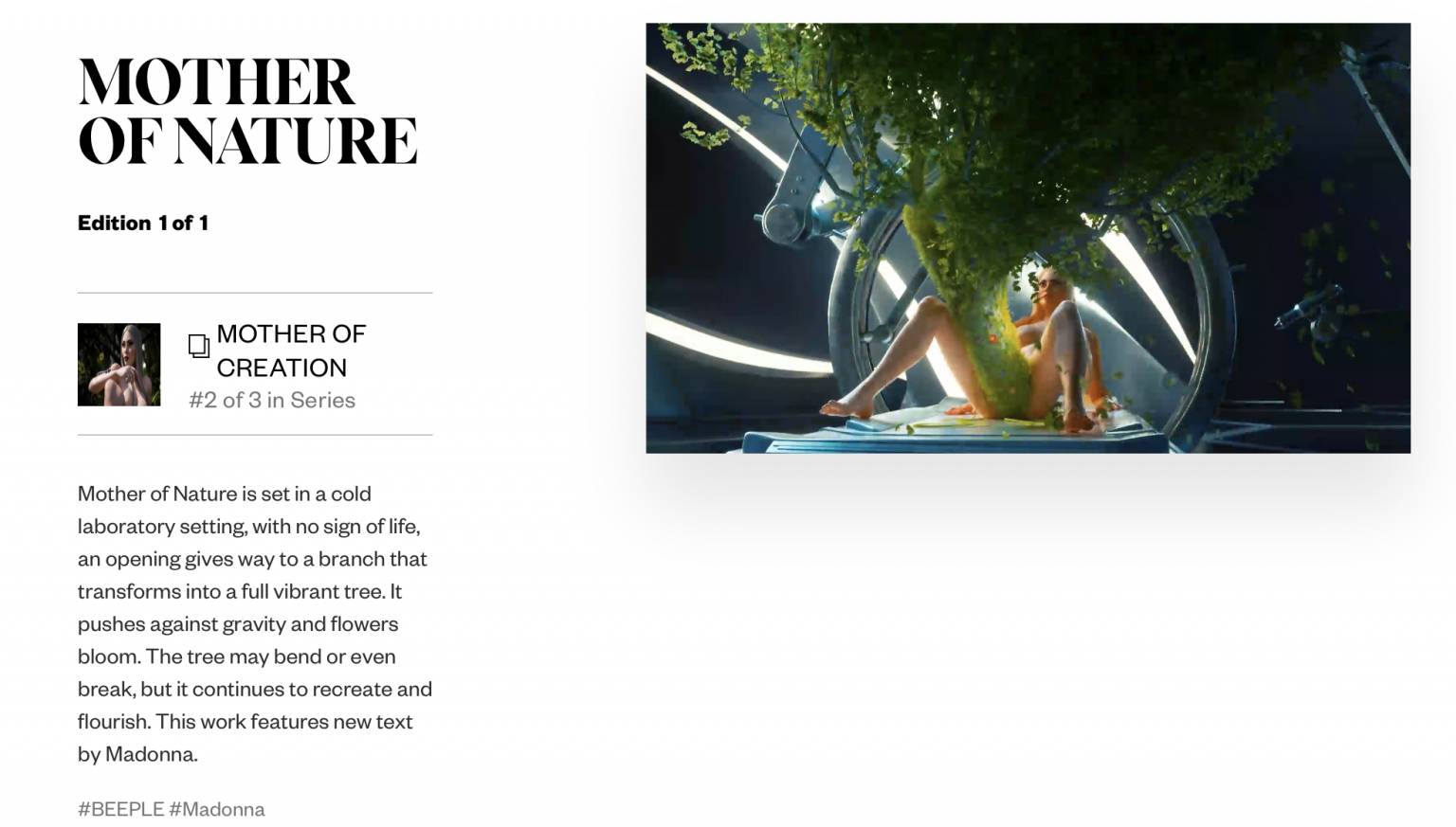 Madonna se junta a Beeple para criar seus primeiros NFTs || Bitsmag.com ...